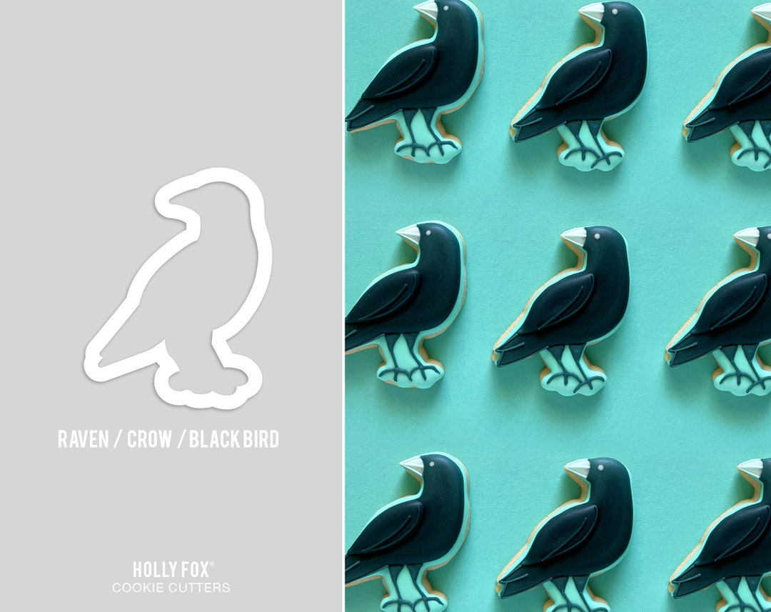 Raven Cookie Cutter - Etsy