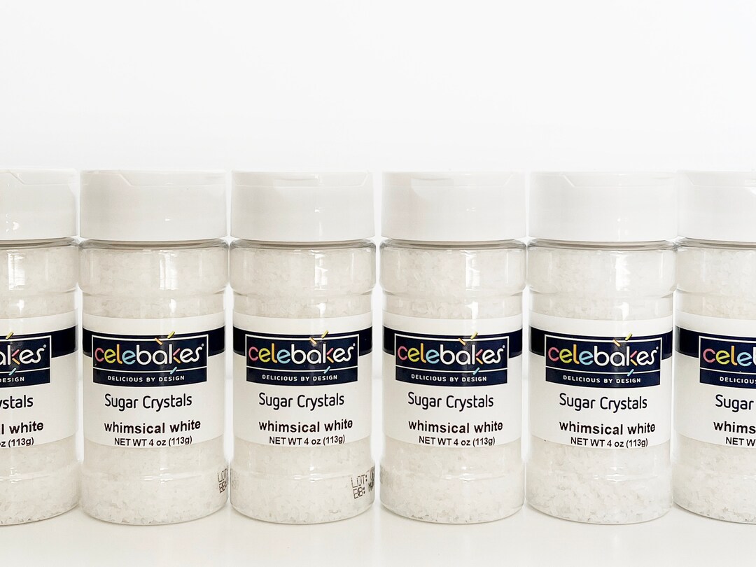 White/clear Sugar Crystals - Etsy