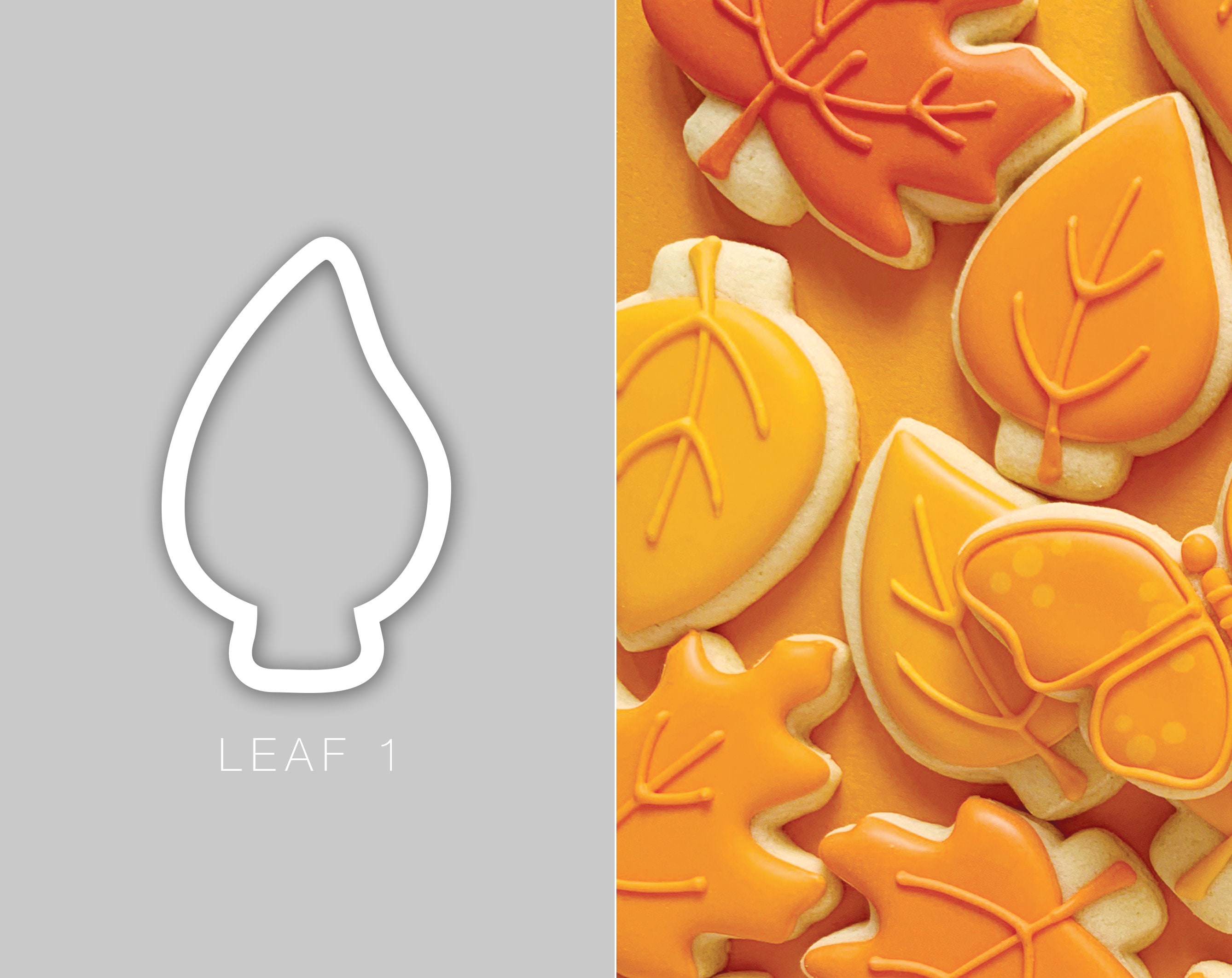 Leaf 1 Cookie Cutter | Etsy