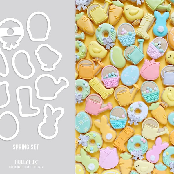 Spring Cookies - Etsy