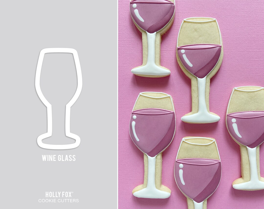 Wine Glass Cookie Cutter - Etsy