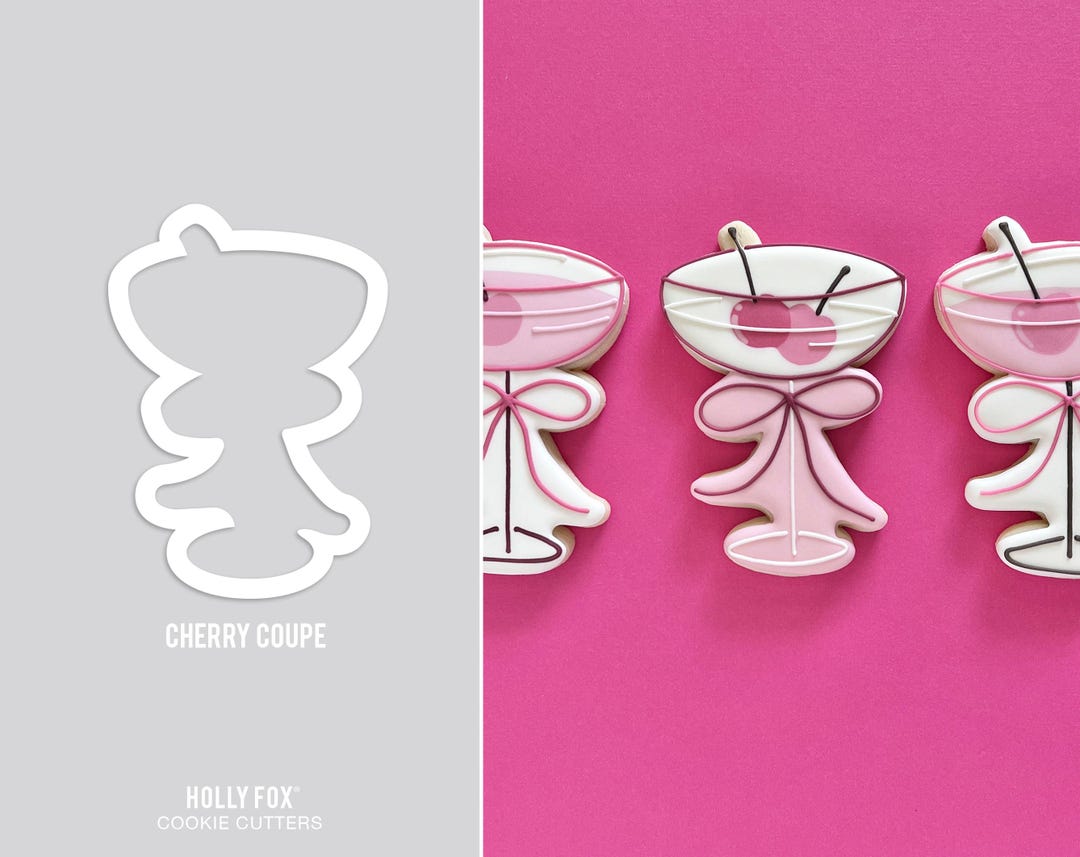 Cherry Coupe Cookie Cutter - Etsy