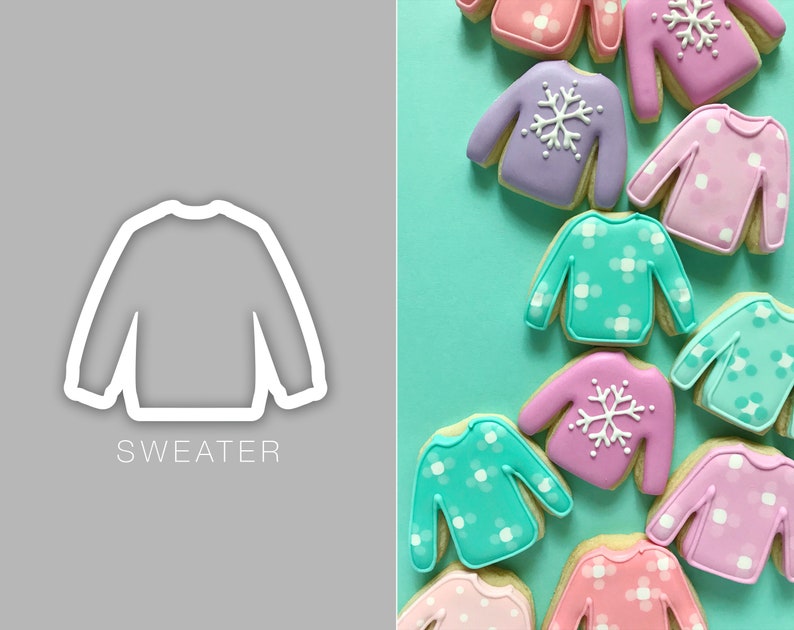 Sweater Cookie Cutter | Etsy