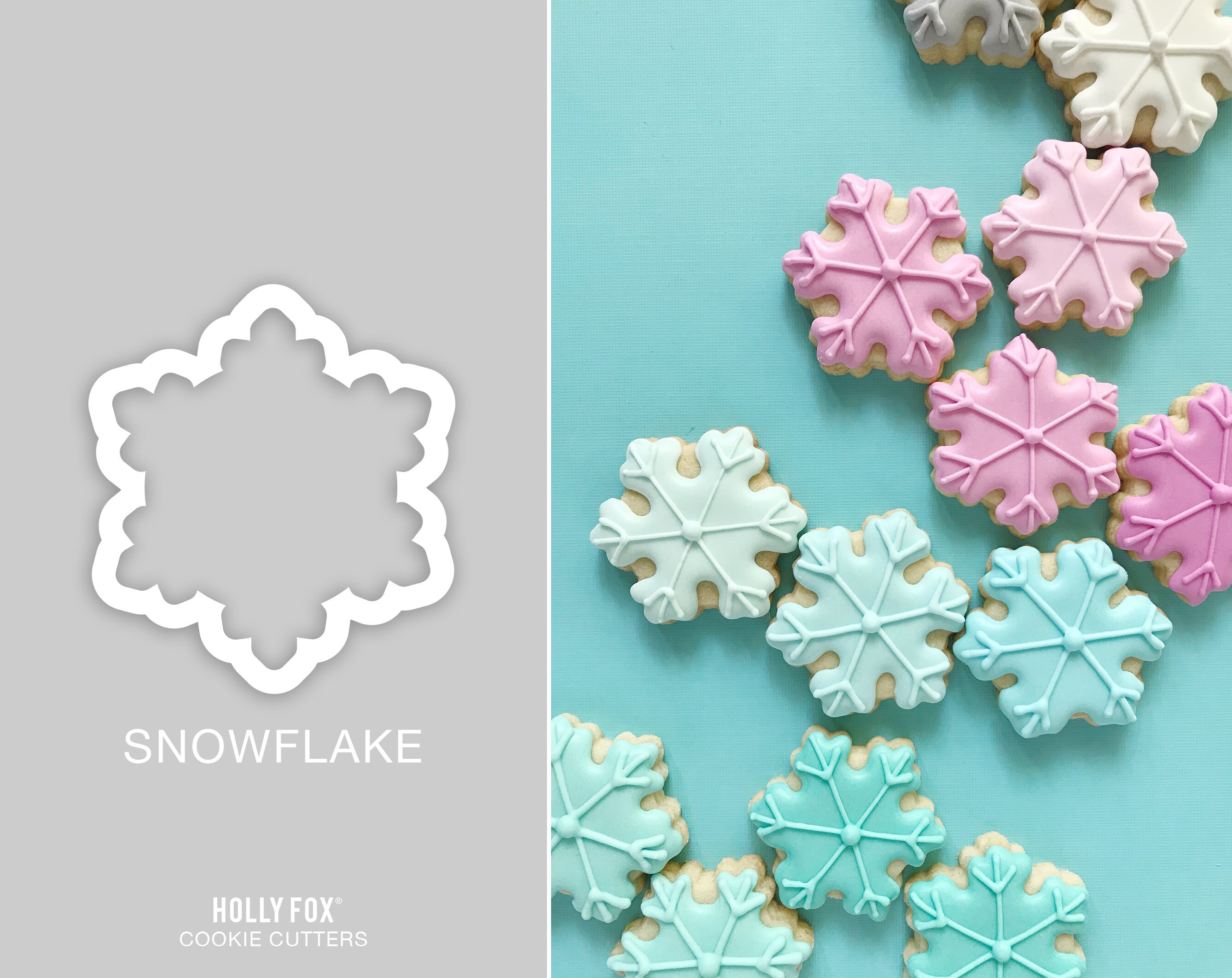 Snowflake Cookie Cutter - Etsy