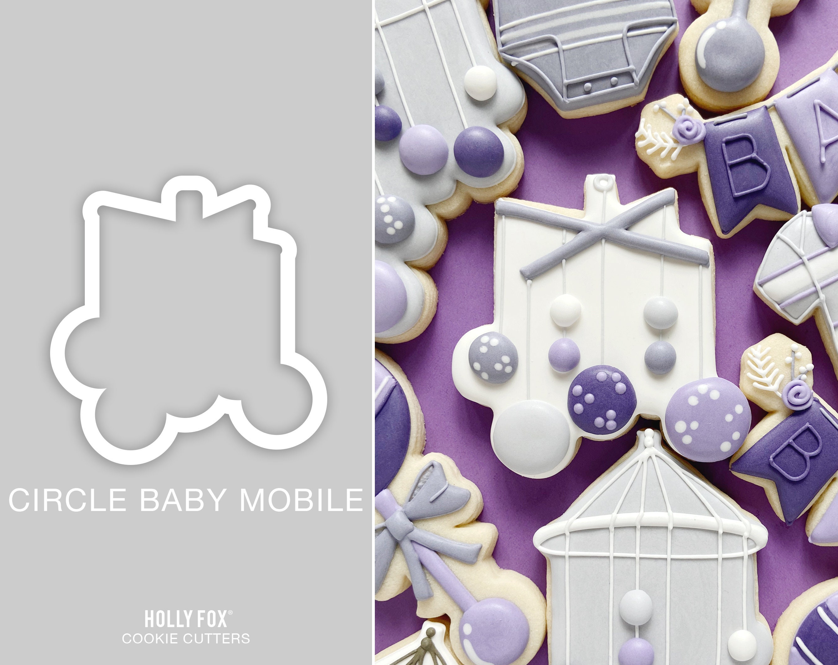 Baby Mobile Cookie Cutter Circle Version - Etsy