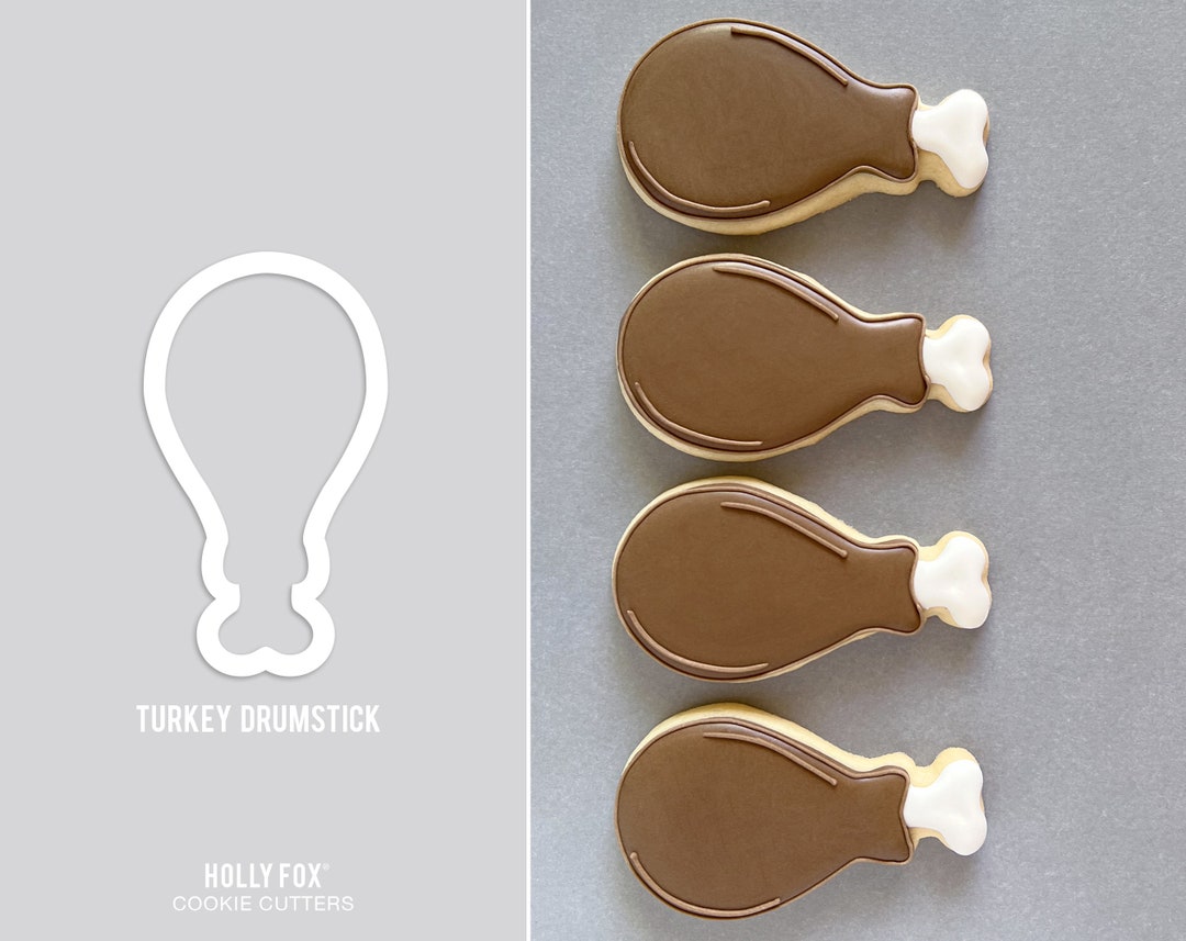 Turkey Leg, Turkey Drumstick Cookie Cutter - Etsy