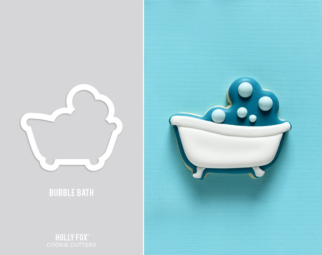 Bubble Bath Cookie Cutter - Etsy