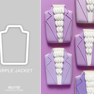 Purple Jacket Cookie Cutter - Etsy