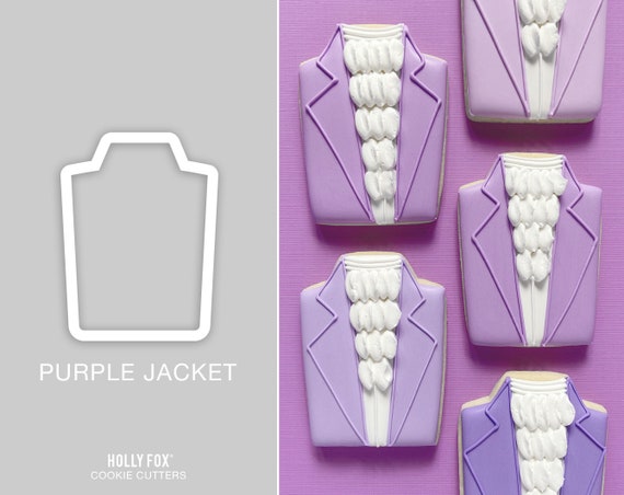 Purple Jacket Cookie Cutter | Etsy