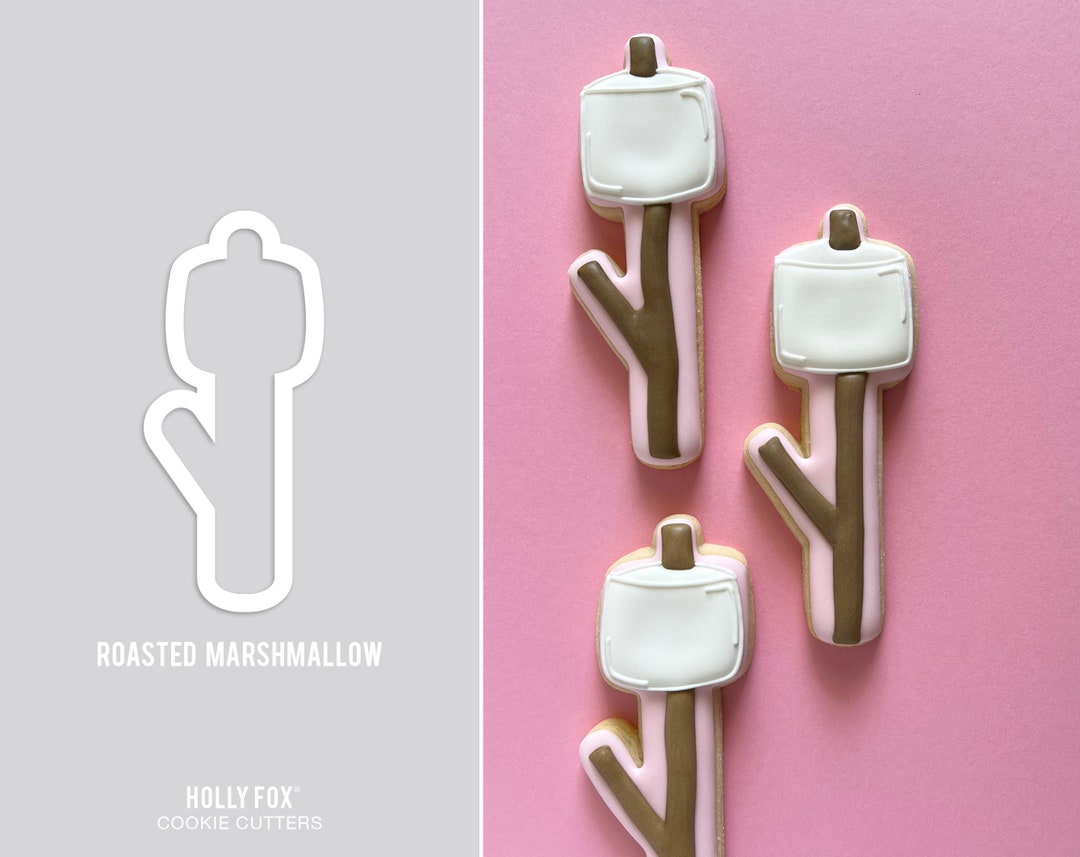 Roasted Marshmallow Cookie Cutter - Etsy