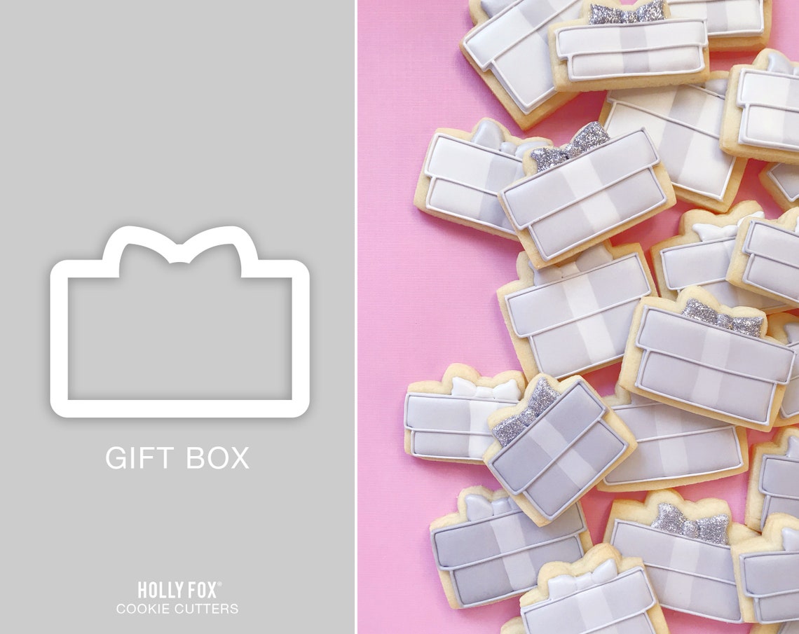 Gift Box Cookie Cutter - Etsy