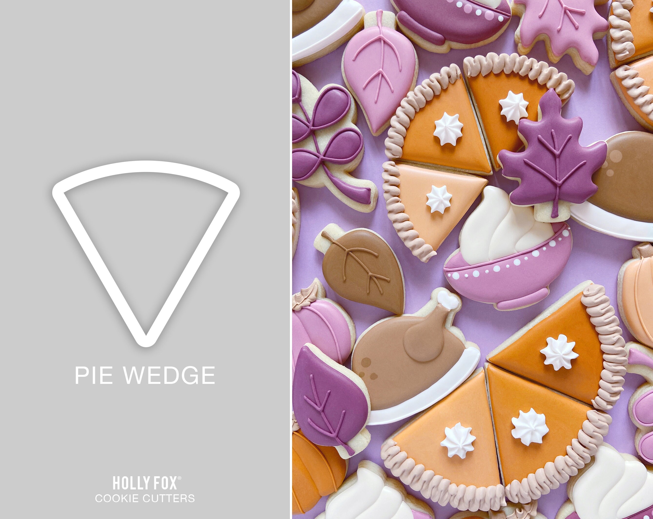 Pie Wedge Cookie Cutter | Etsy