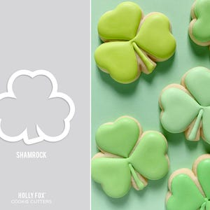 Shamrock Cookie Cutter - Etsy