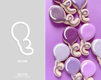 Fast Shipping! Balloon Bunch Cookie Cutter - Etsy