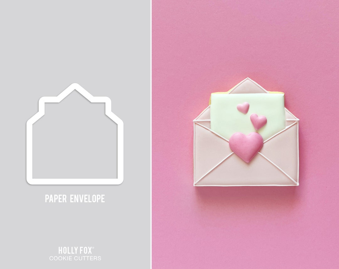Paper Envelope Cookie Cutter - Etsy
