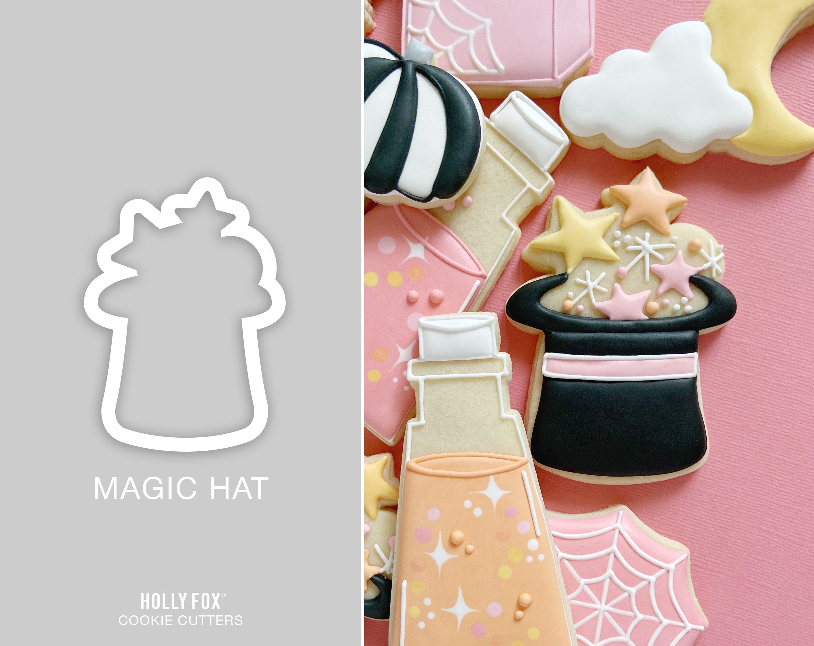 Magic Top Hat Cookie Cutter - Etsy