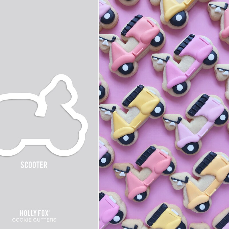 Motorcycle Cookie - Etsy