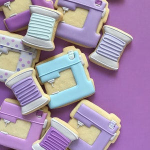 Sewing Machine + Spool Cookie Cutter - Set of 2! - Etsy