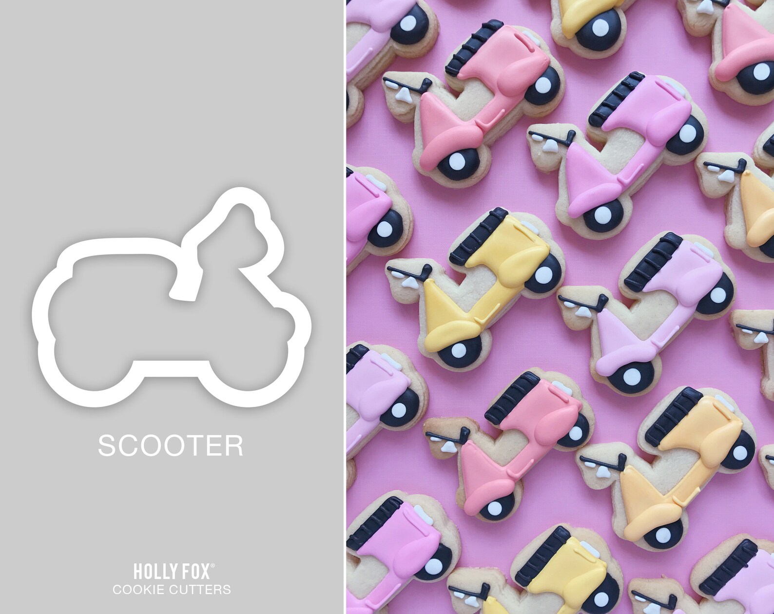 Scooter Cookie Cutter - Etsy