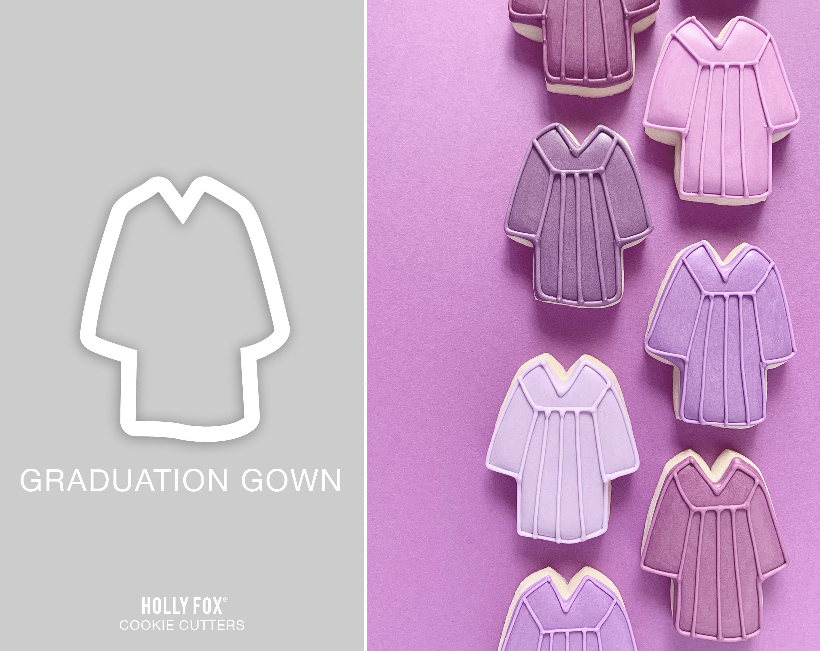 Graduation Gown Cookie Cutter - Etsy