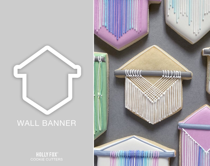 Wall Banner Cookie Cutter - Etsy