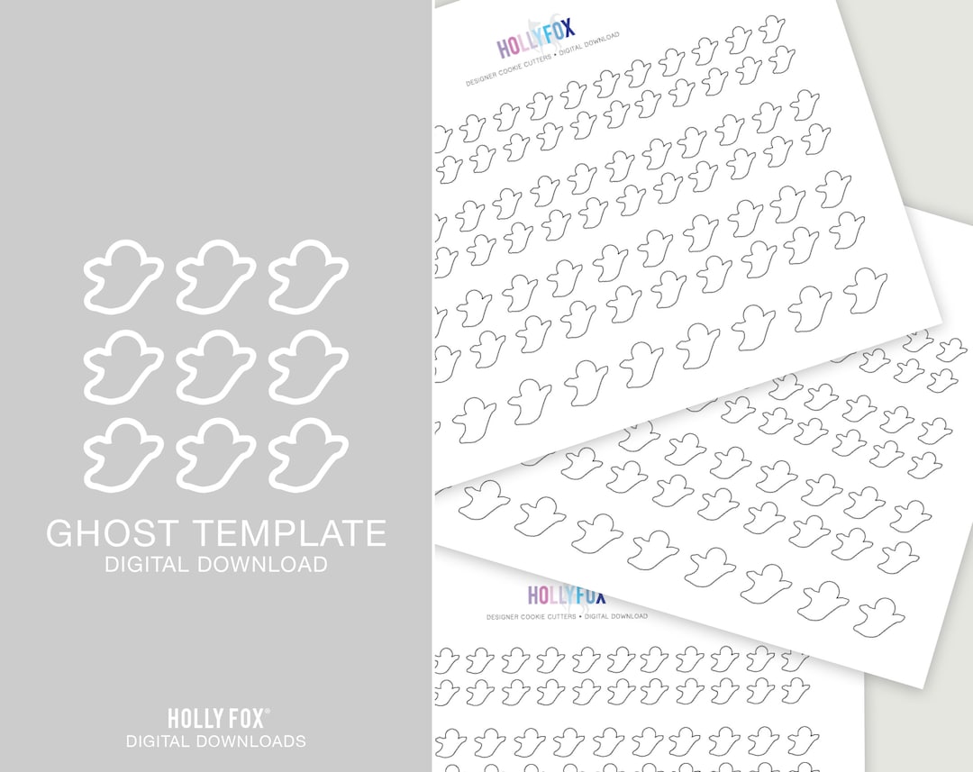 Ghost Template • INSTANT DIGITAL DOWNLOAD - Etsy