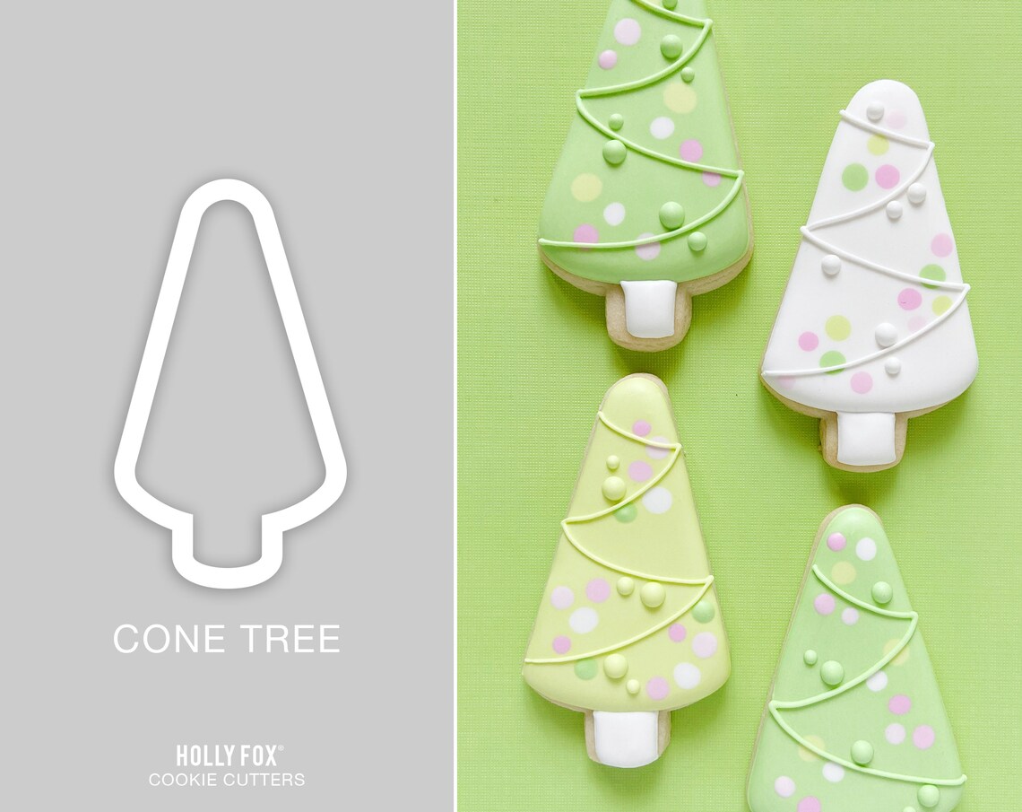 Cone Tree Cookie Cutter | Etsy