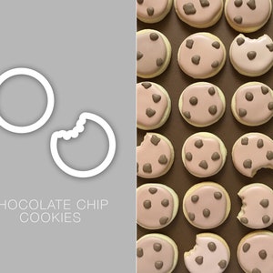 Chocolate Chip Cookie Cutters | Etsy
