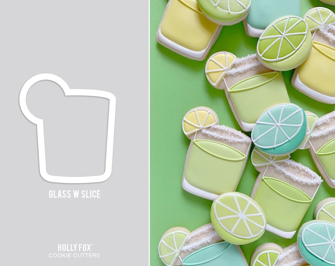Glass With Slice Cookie Cutter - Etsy
