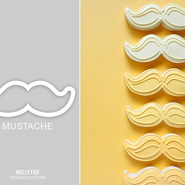Mustache Cookies - Etsy
