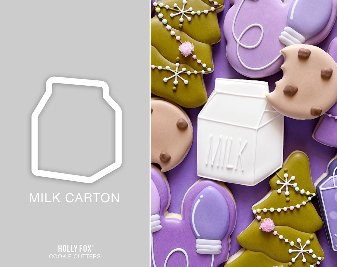 Milk Carton Cookie Cutter - Etsy