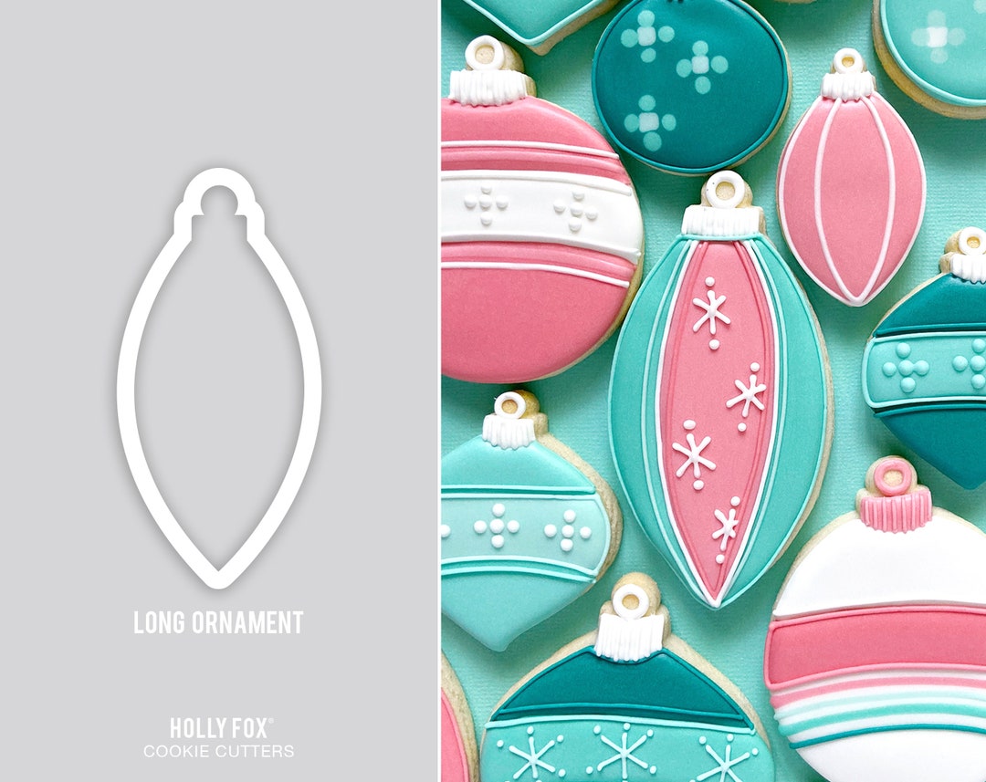 Long Ornament Cookie Cutter - Etsy