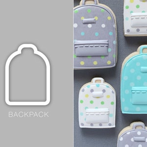 Backpack Cookie Cutter | Etsy