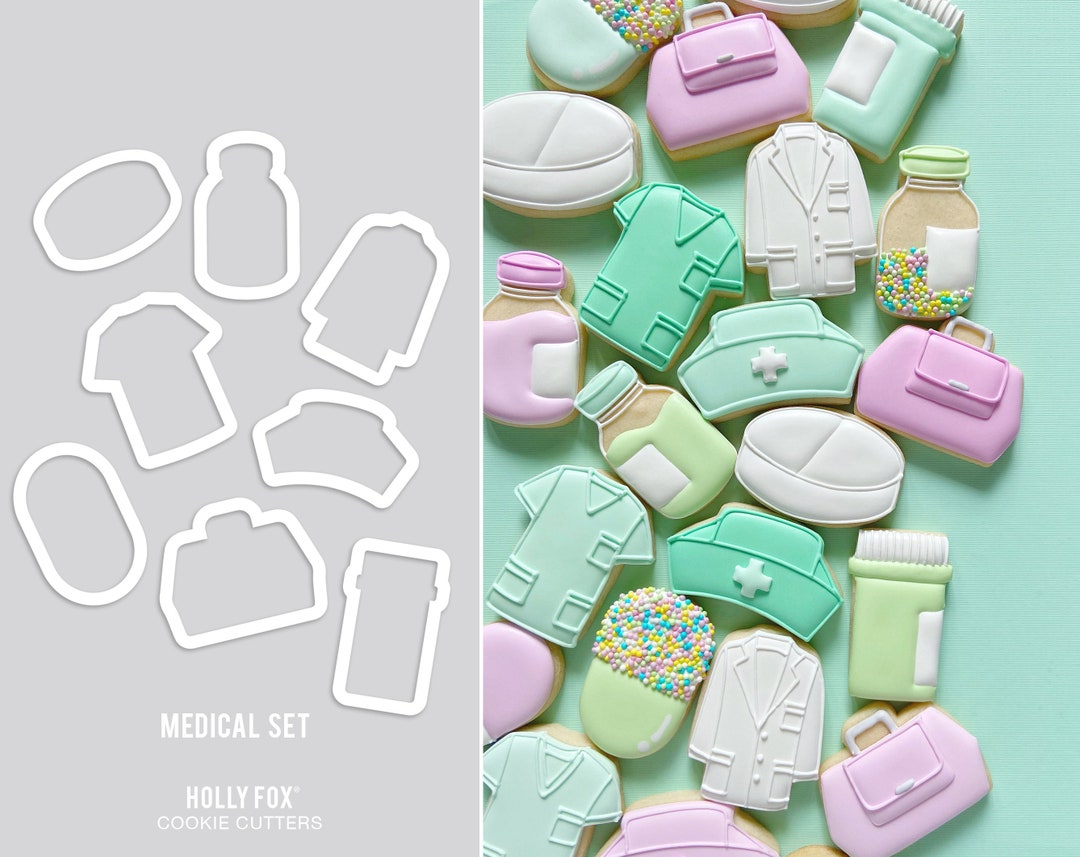 Medical Cookie Cutters - Set of 8! - Etsy