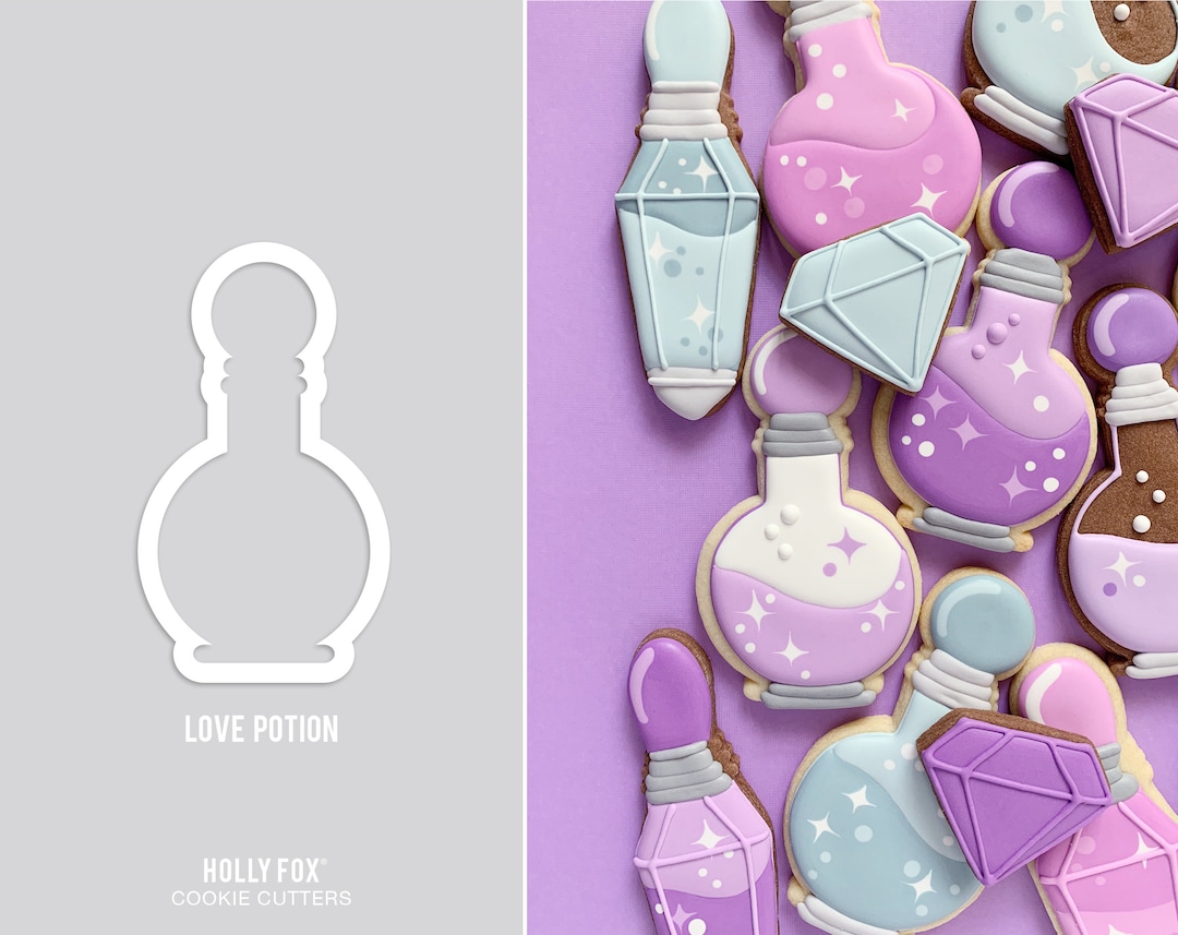 Love Potion Cookie Cutter - Etsy