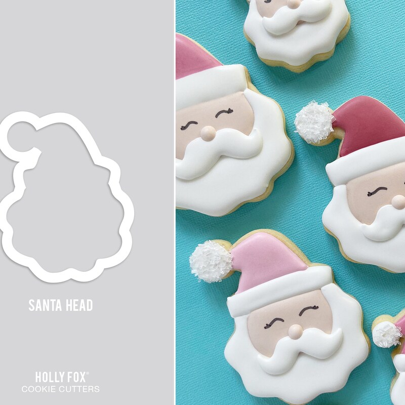 Santa Cookie Cutter - Etsy