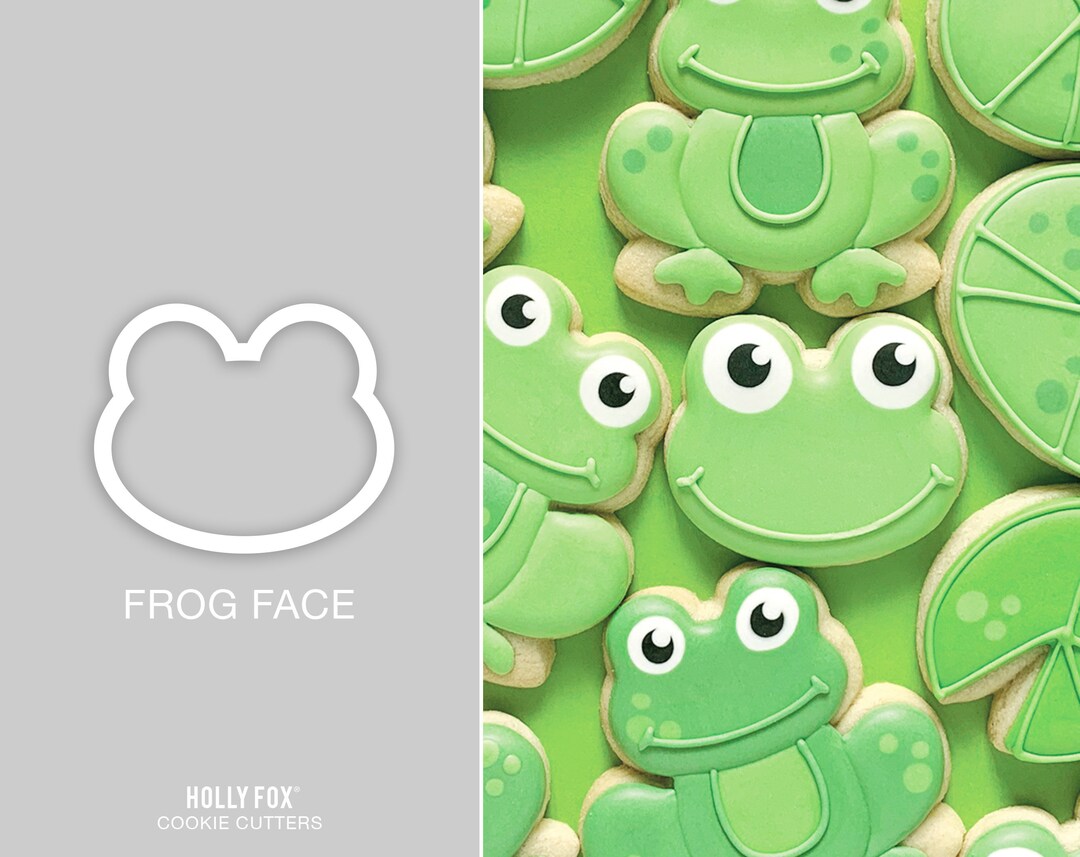 Frog Face Cookie Cutter - Etsy