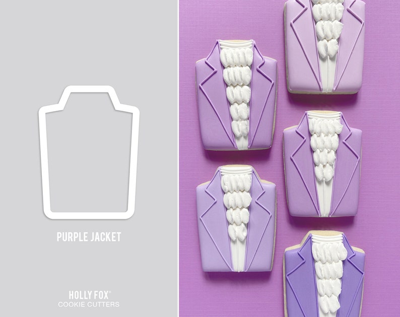 Purple Jacket Cookie Cutter - Etsy