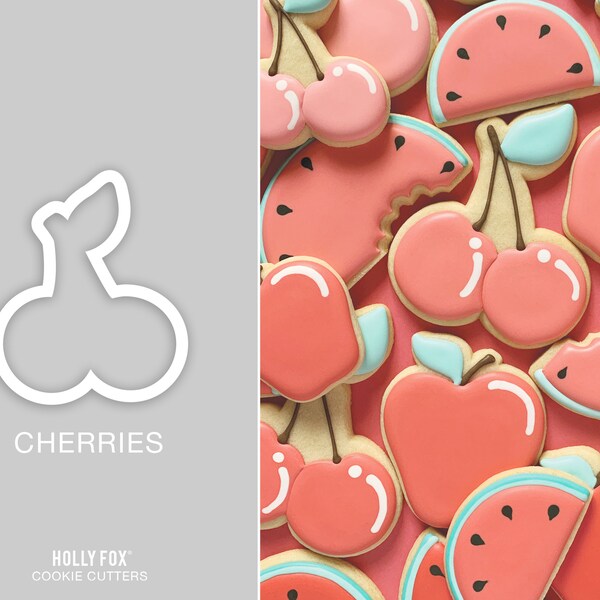 Cherry Cookie Cutter - Etsy