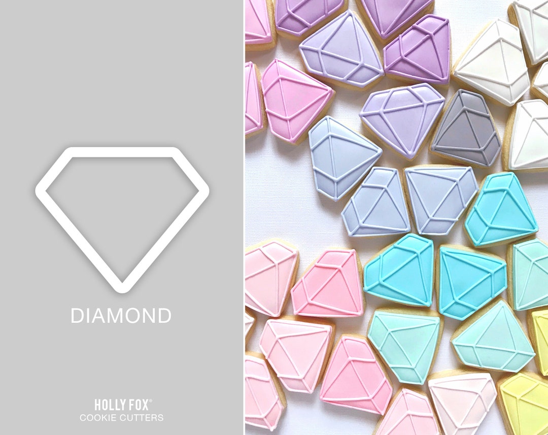 Diamond Cookie Cutter - Etsy