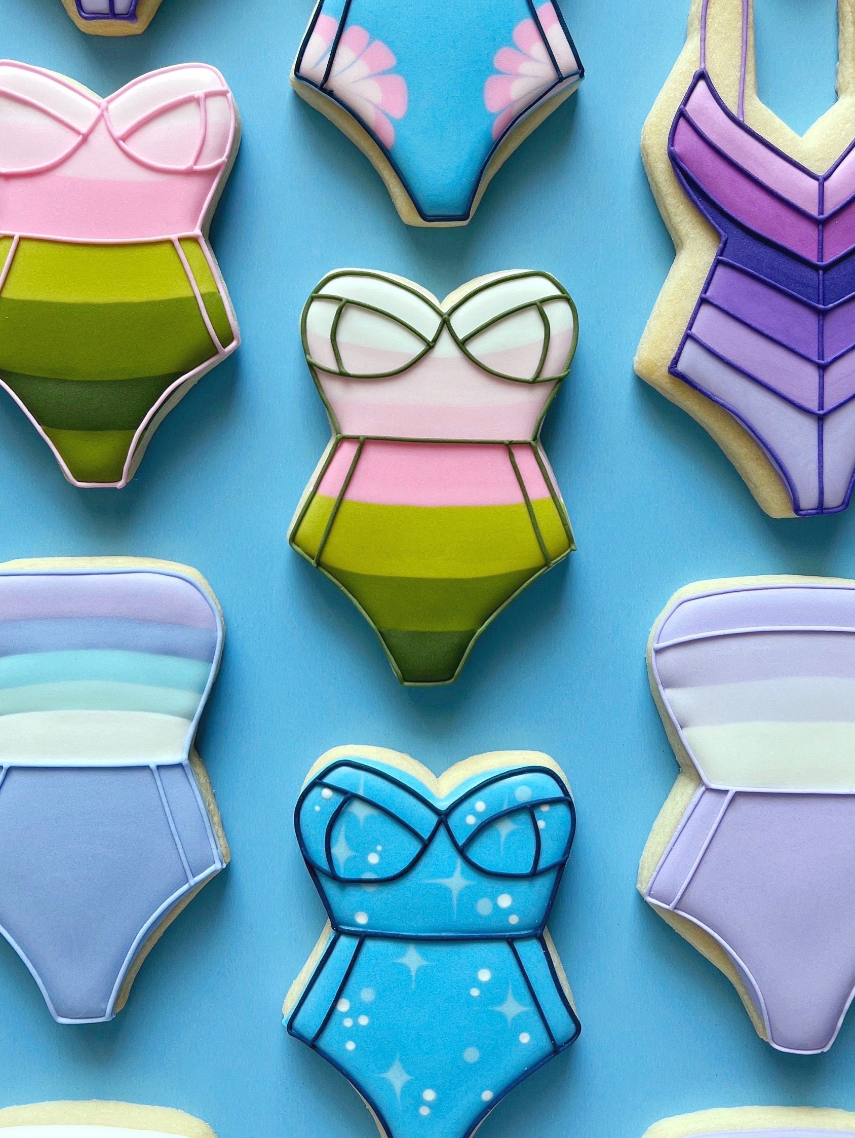 Strapless Bathing Suit Cookie Cutter - Etsy