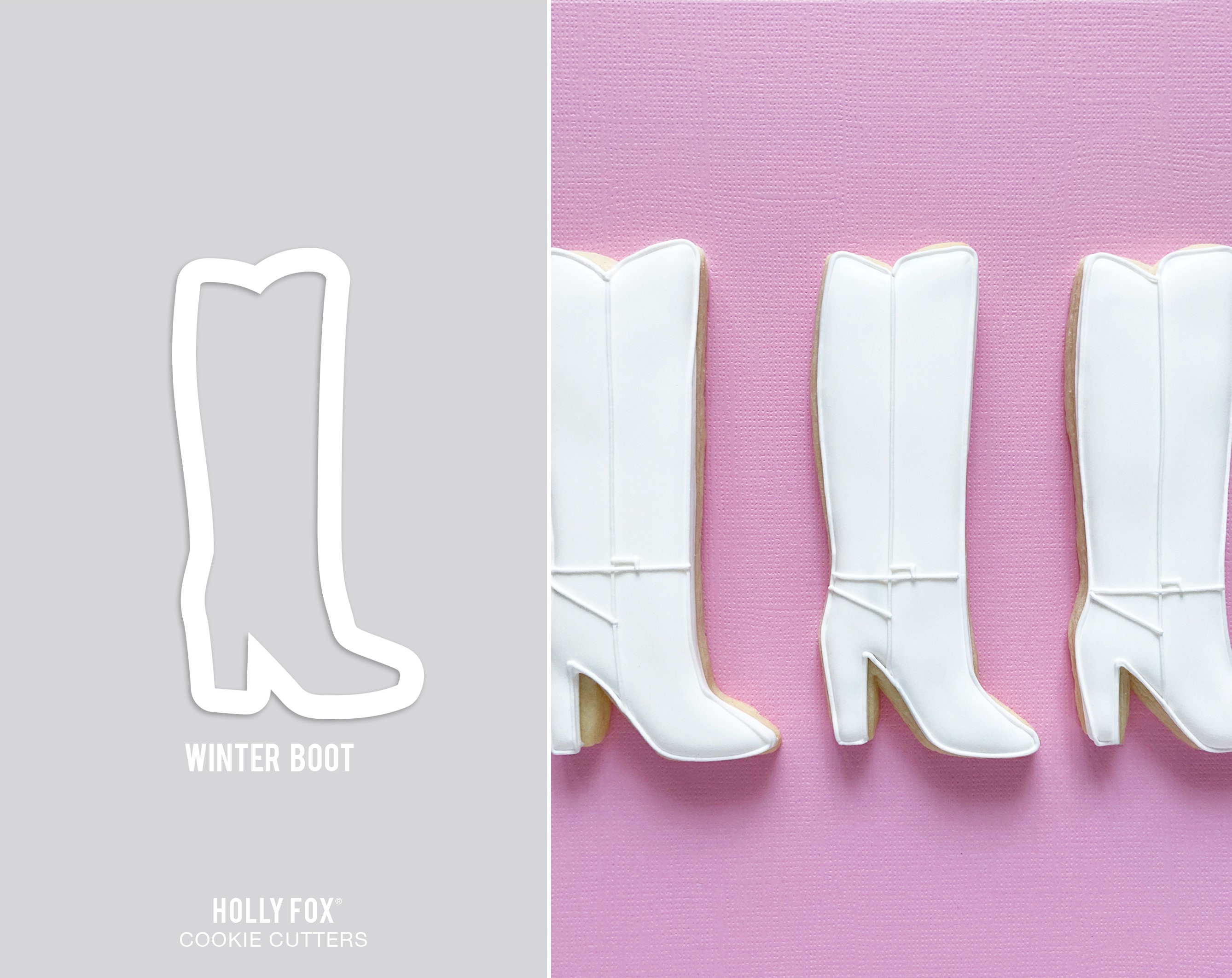 Winter Boot Cookie Cutter - Etsy