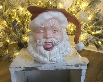 Santa Claus Pitcher - Etsy