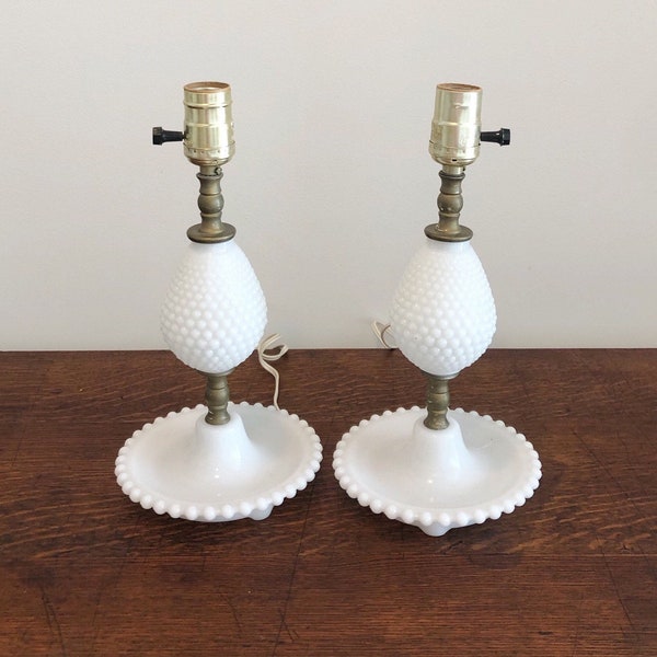 Milk Glass Lamp Etsy
