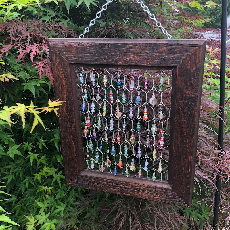 Chicken Wire Suncatcher - Etsy