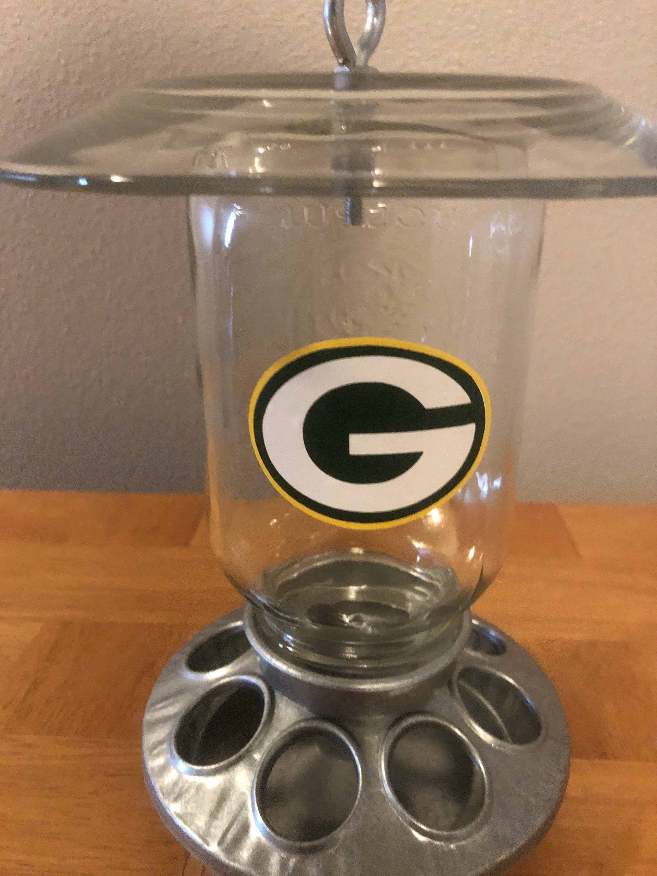 Green Bay Packers Wild Bird Feeder - Etsy