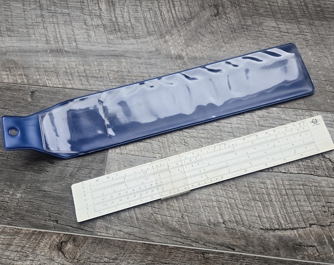 1960s Era Emmert E Z Square Concrete Masonry Disc Style Slide Rule ...