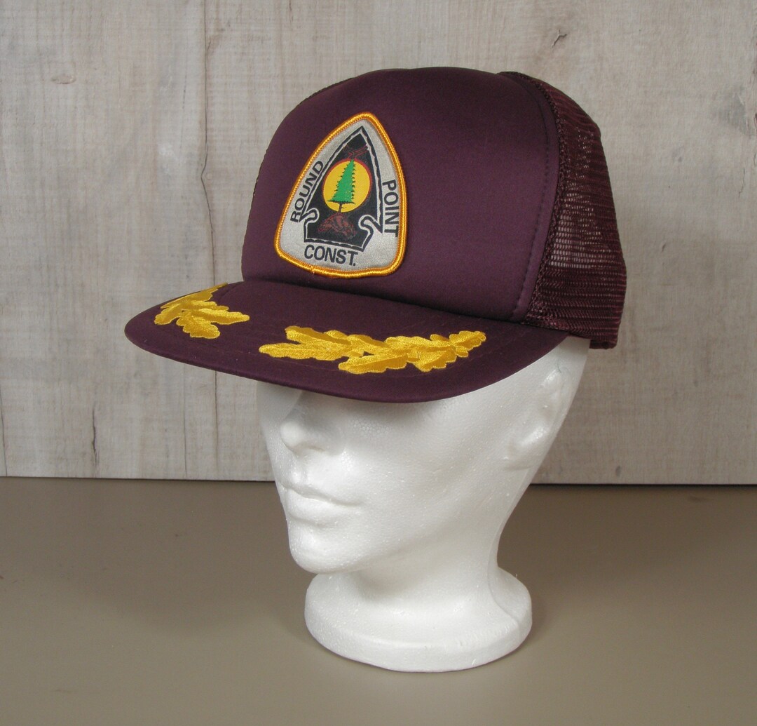 Vintage Round Point Constable Native Reserve Police Department Mesh ...