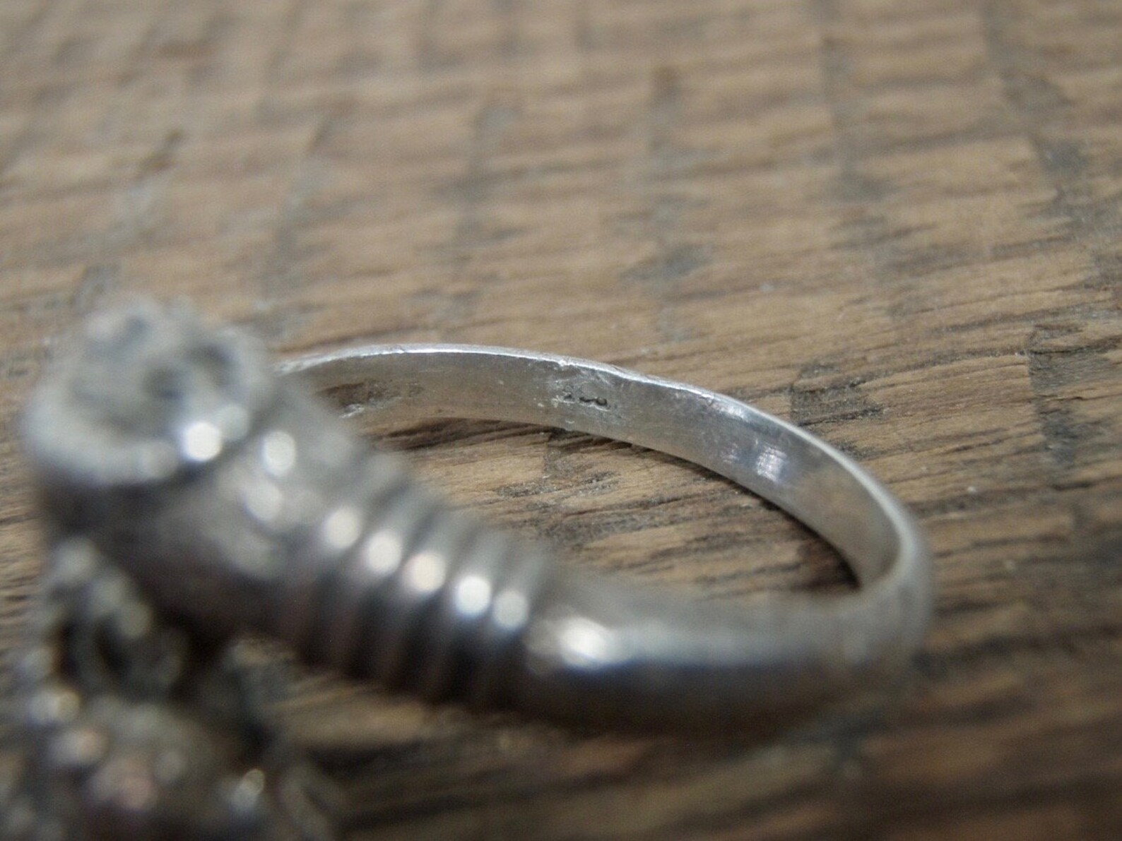 Vintage Sterling Silver Double Rams Head Ring Size 7 1/4 - 8 1/2 ...