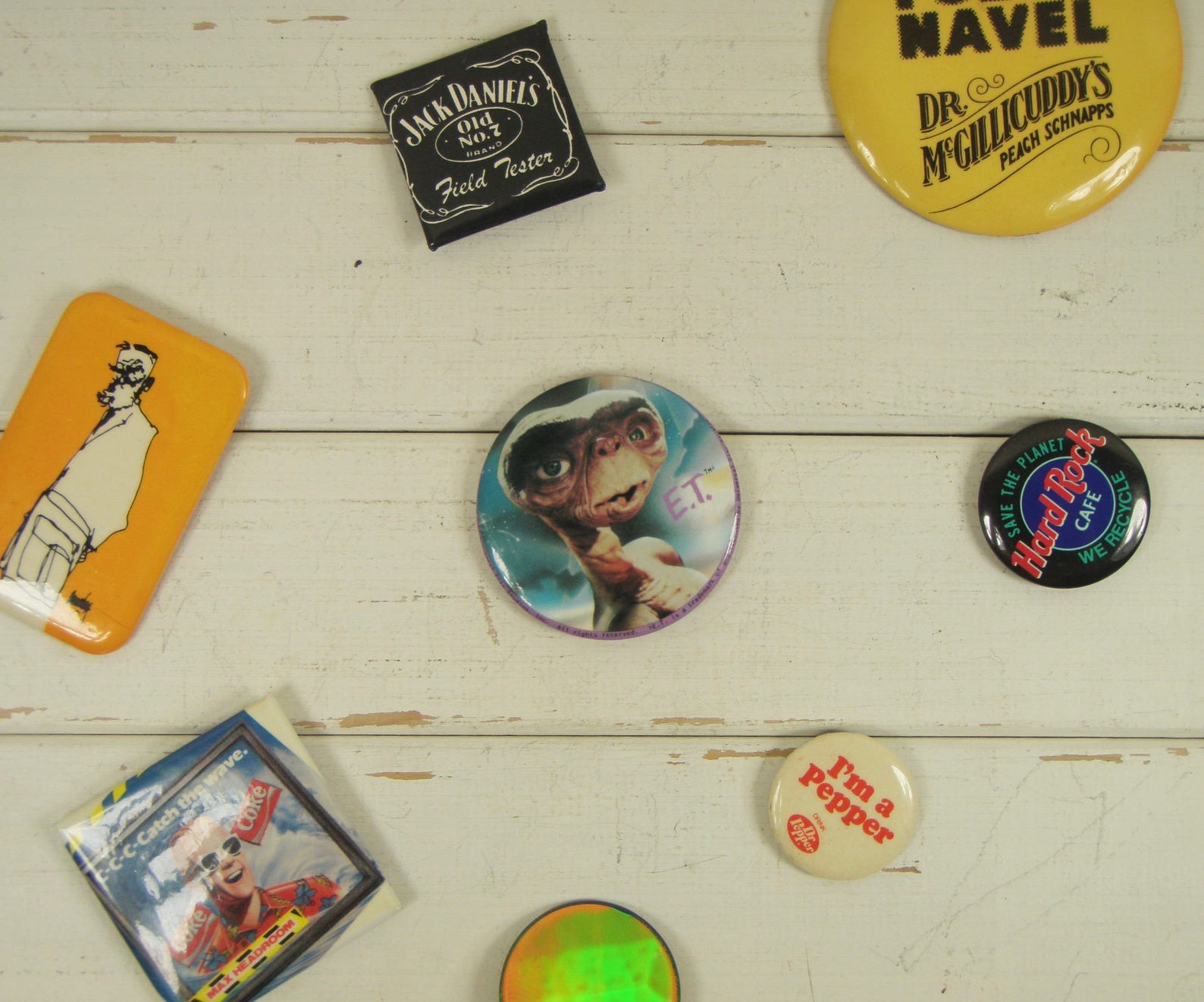 1980s Movie Pin Back Button ET the Extra Terrestrial - Etsy